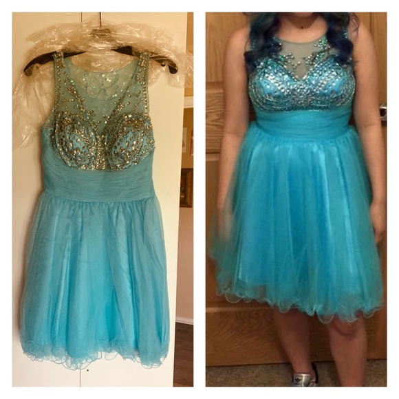 Dresses | Aqua Blue Formal Dress | Poshmark